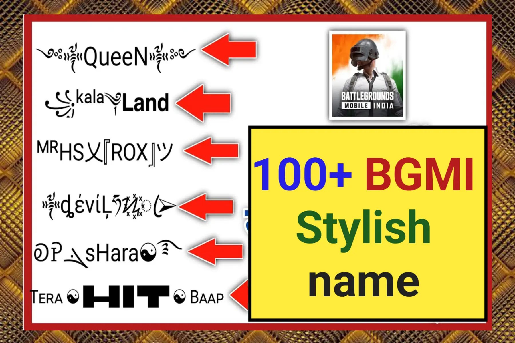 100 Bgmi Pubg Style Name Format For Boy And Girl 2024 Technical Pariwar 100 Bgmi Pubg Style Name Format For Boy And Girl 2024 Technical Pariwar
