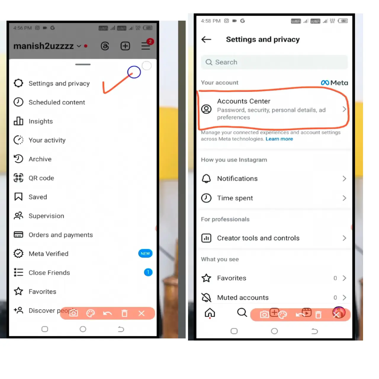 Instagram से Facebook को Connect कैसे करें? Insta se Fb account kaise ...