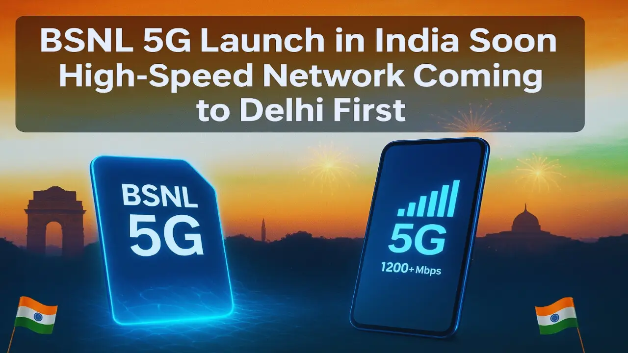 BSNL 4G Delhi Launch के बाद 5G की आहट– जल्द शुरू हो सकता है BSNL 5G ...